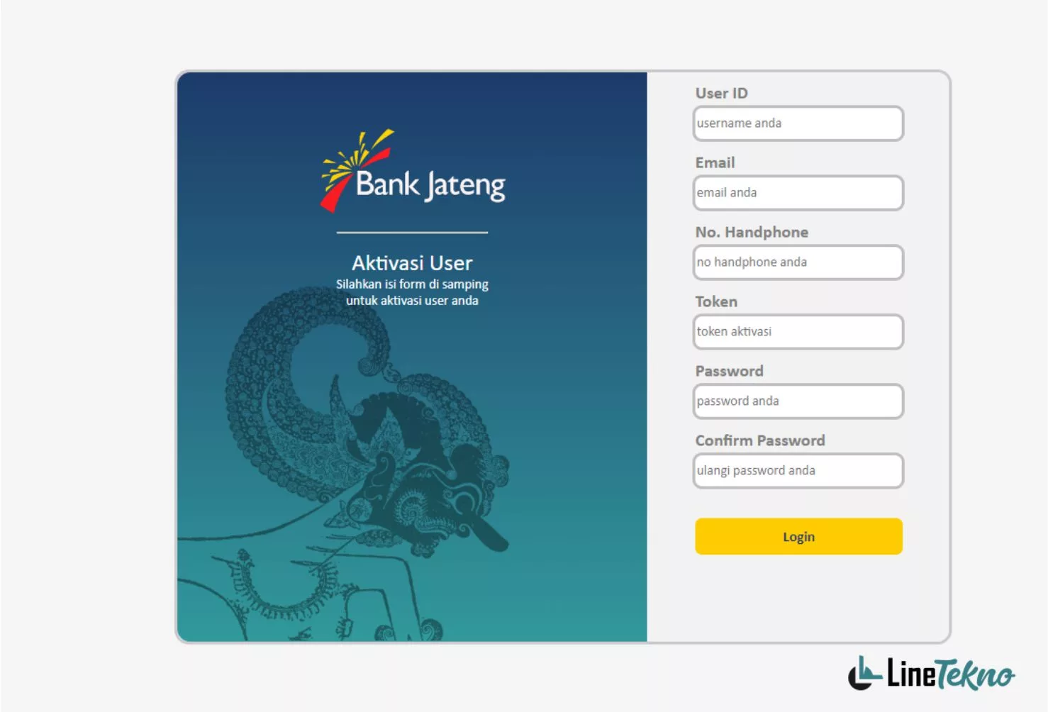 Ibanking Bank Jateng, Panduan dan Cara Aktivasinya | LineTekno