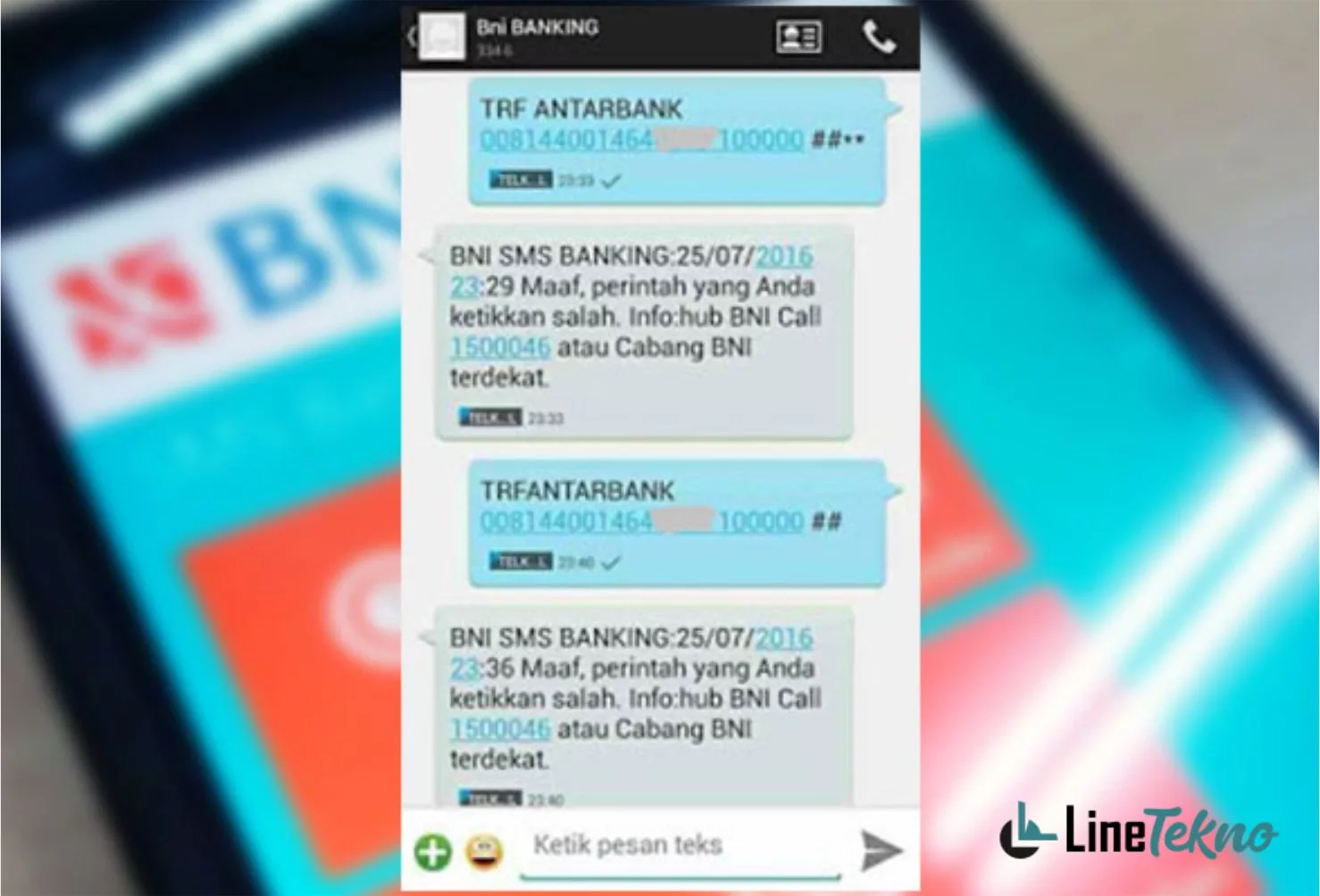 Sms Banking BNI Terblokir, Penyebab dan Cara Mengatasinya | LineTekno