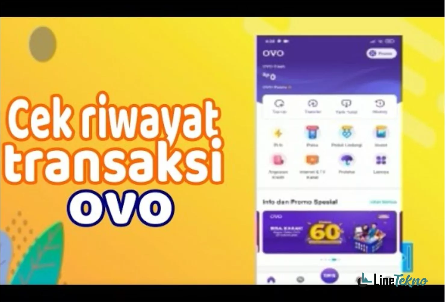 Cara Cek History Transaksi OVO Dengan Benar | LineTekno