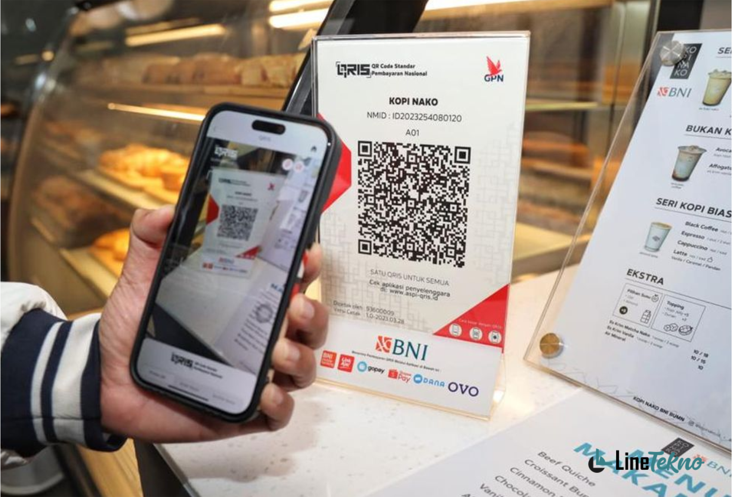 Cara Bayar Pakai QRIS BNI Dengan Mudah & Cepat | LineTekno Cara Bayar Pakai QRIS BNI Dengan Mudah & Cepat | LineTekno