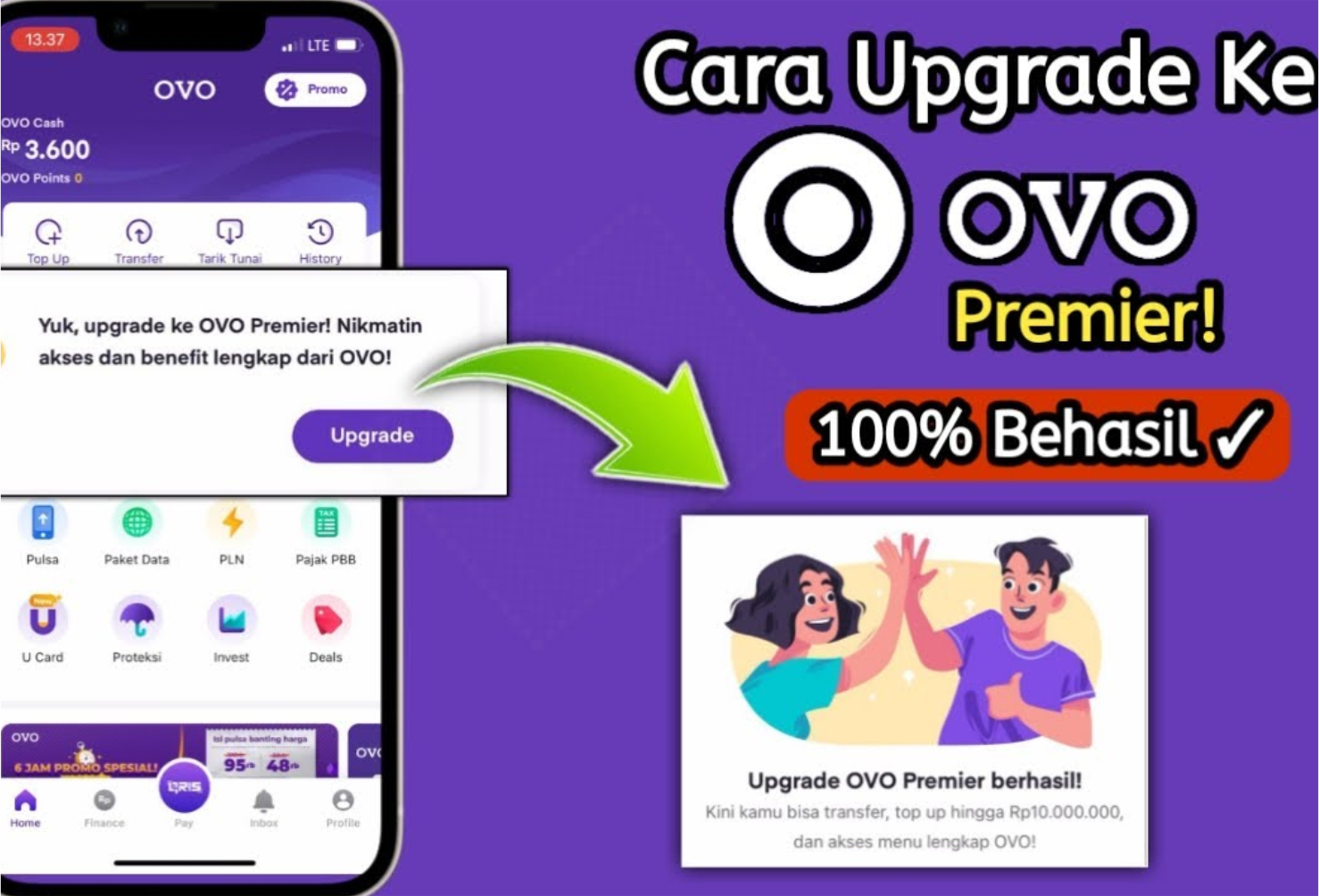 Cara Upgrade ke OVO Premier Dengan Mudah & Praktis | LineTekno