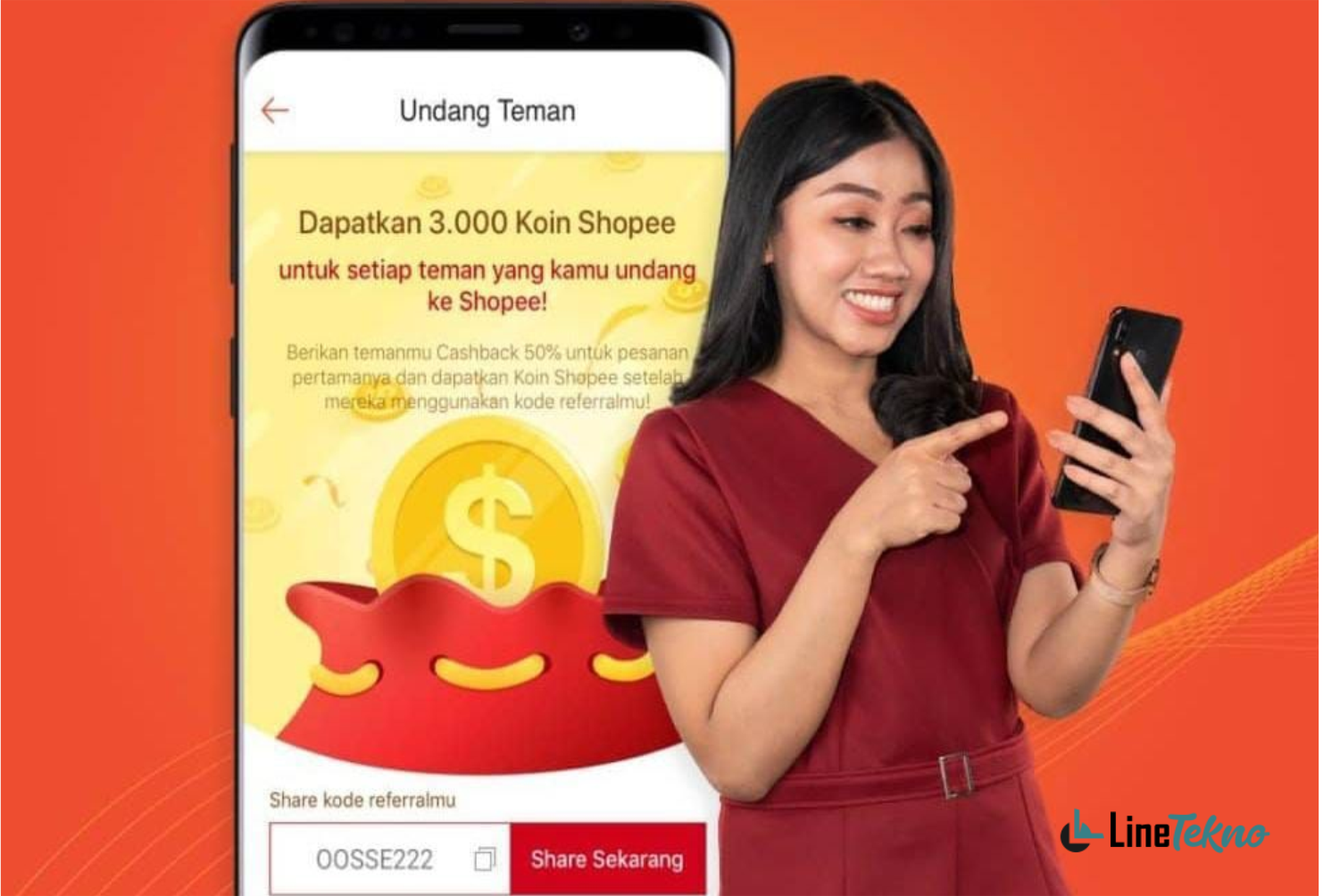 Cara Undang Teman Shopee Secara Efektif, Berikut Tipsnya | LineTekno