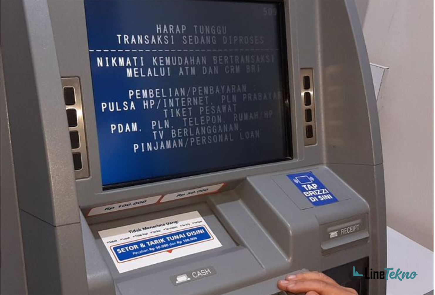 Cara Bayar Uku Lewat ATM BRI Dengan Benar | LineTekno