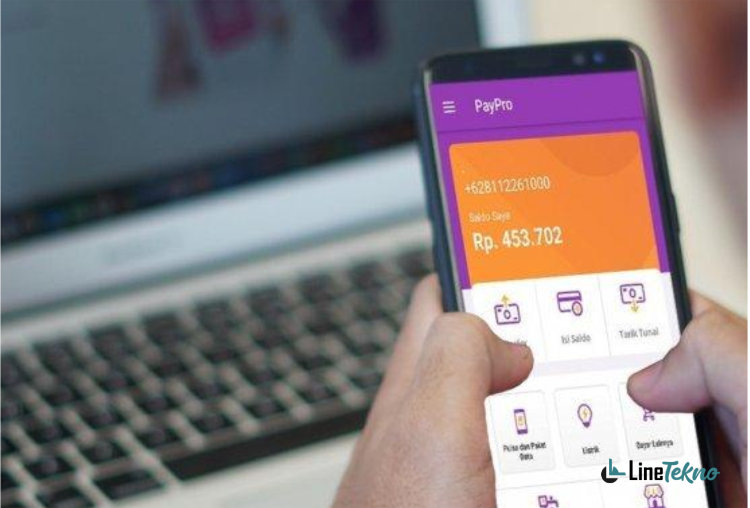 2 Cara Isi Saldo PayPro Dengan Praktis | LineTekno