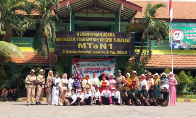 Syarat Pendaftaran & Biaya Masuk MTsN 1 Surabaya | LineTekno